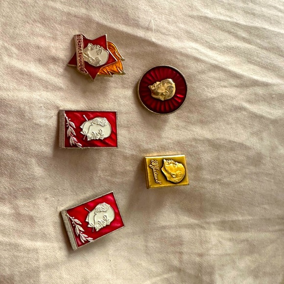 military | Other | Soviet Era Russianussr Lenin Naval Enamel Pins ...